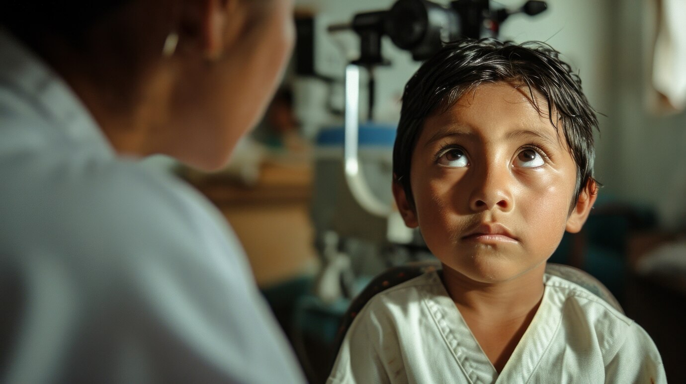 Pediatric Eye Care for Child from Naper Grove Vision Care
