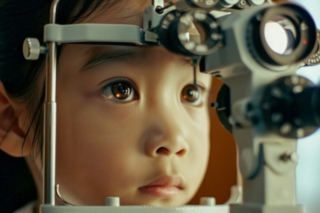 Pediatric Eye Care for Child from Naper Grove Vision Care