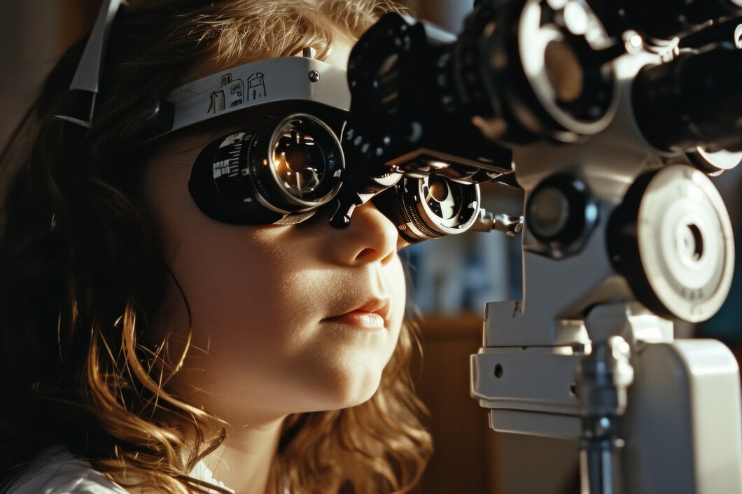Pediatric Eye Care for Child from Naper Grove Vision Care