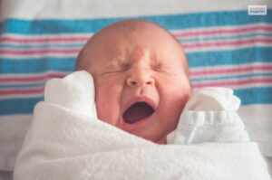 Tips to help calm a crying baby with Trapped wind